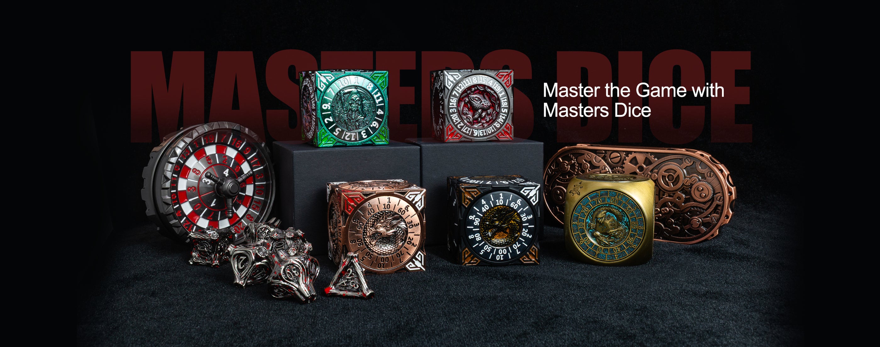 Masters Dice | Unique DND Dice for Tabletop Gamers