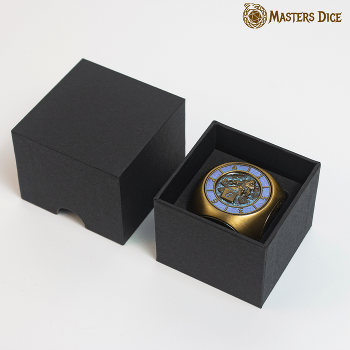 Masters Dice Relic #002 – 7-in-1 The Oracle’s Eye Cube Spinner DND Dic